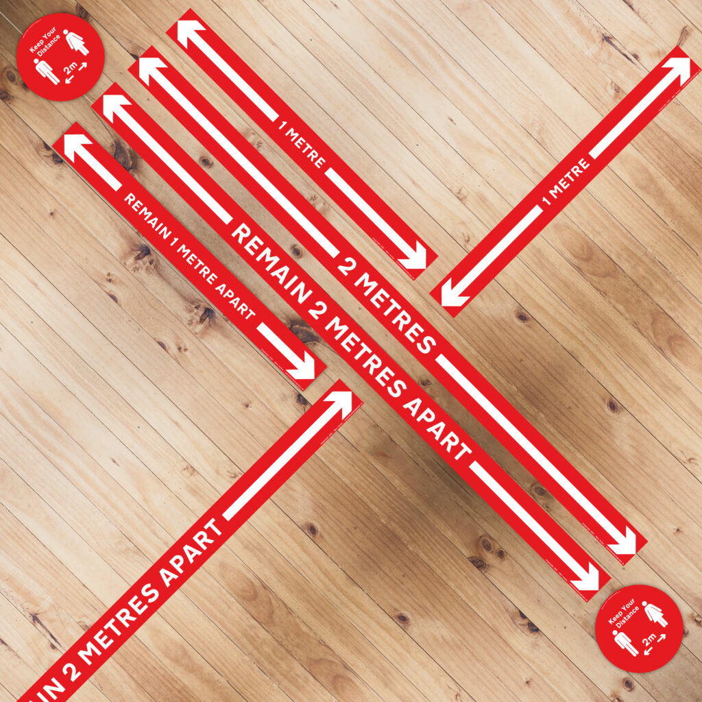 Two Metre (2m) Self Adhesive Vinyl Measurement Strips – “Remain 2 ...